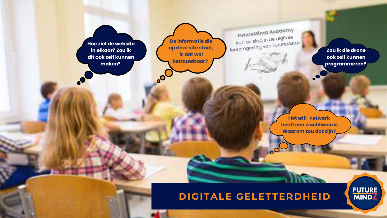 Nu of nooit! Digitale geletterdheid in het onderwijs - FutureMindz